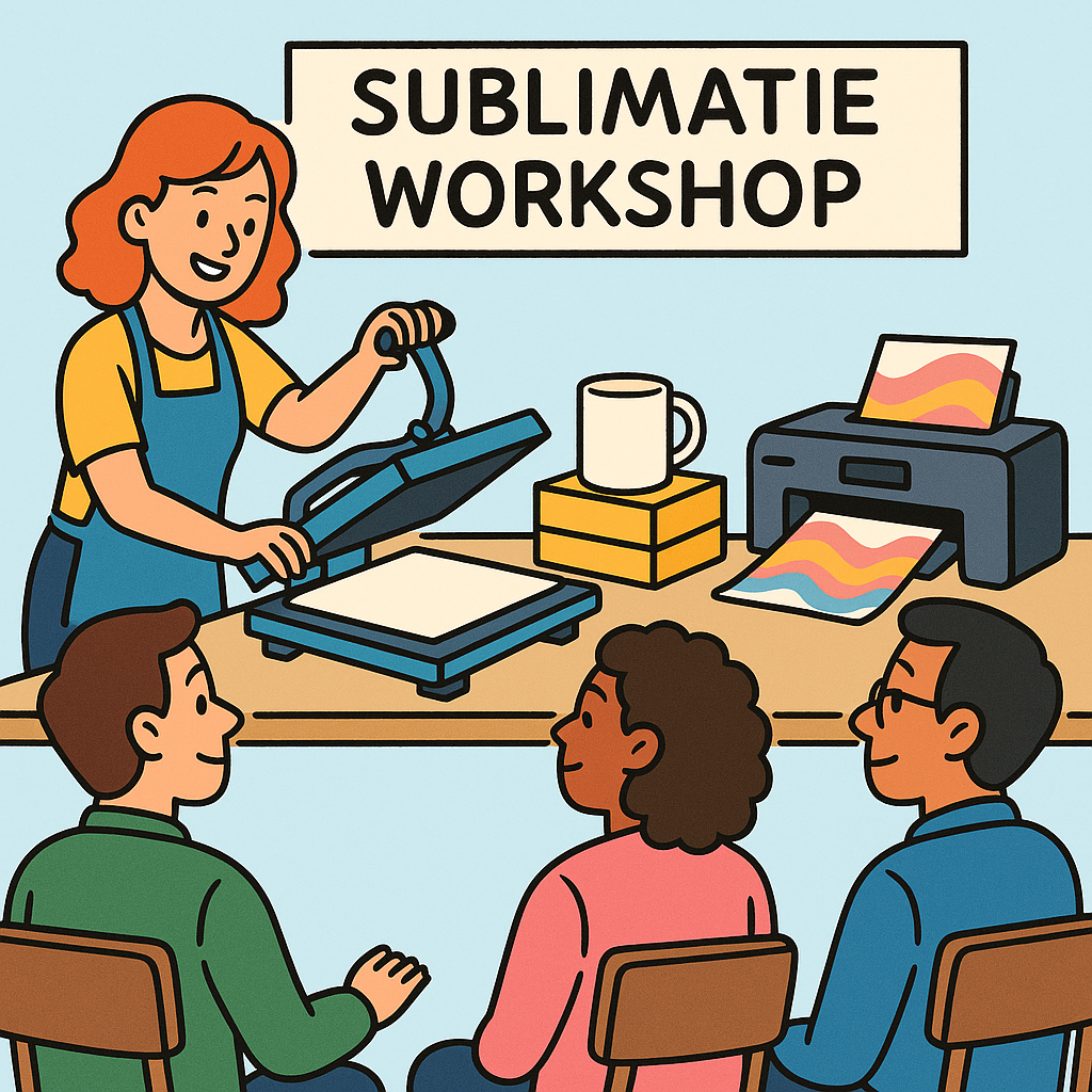 Sublimatie Workshop | Subliplezier